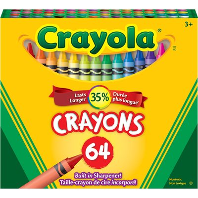Crayola® Crayons 64 Count - 12 Boxes