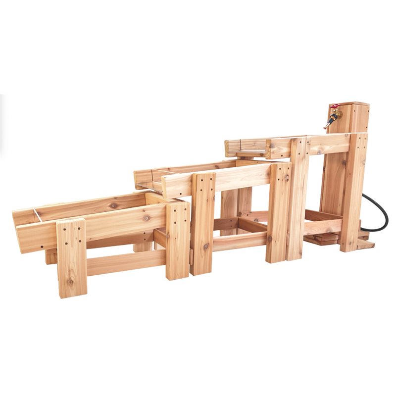 Cedar Water Flow Station Set of 3