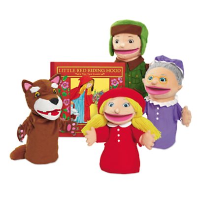 Little Red Riding Hood-Hand Puppet Set