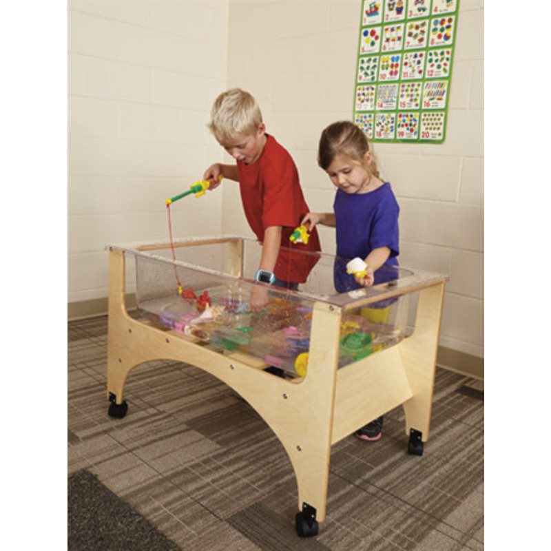 Toddler See-Thru Sensory Table