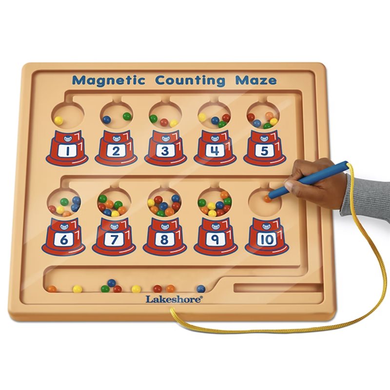 Magnetic Counting Maze
