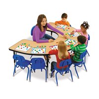 Horseshoe Shaped Classroom Table