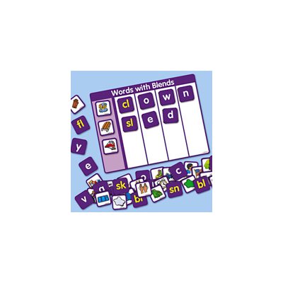 Phonics Magnetic Word Building Boards - Blends