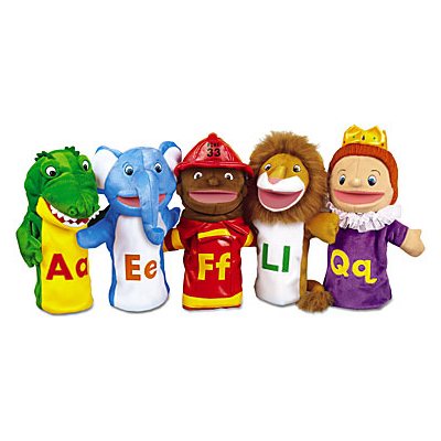 Learn The Alphabet Puppet Set