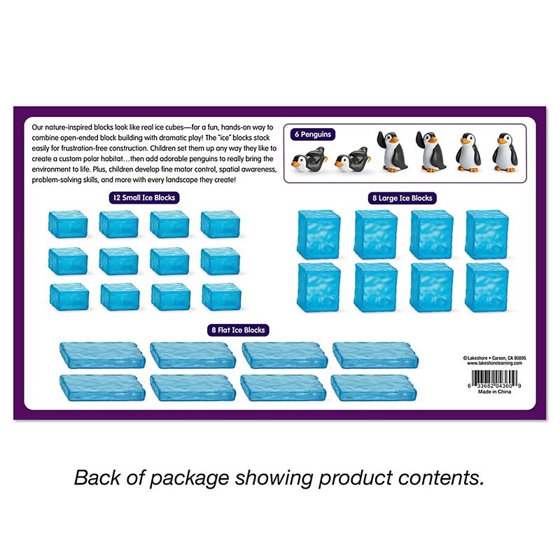 Playful Penguins Ice Blocks