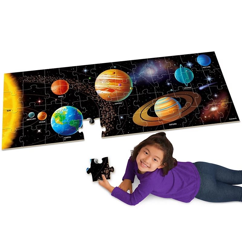 Our Solar System Floor Puzzle