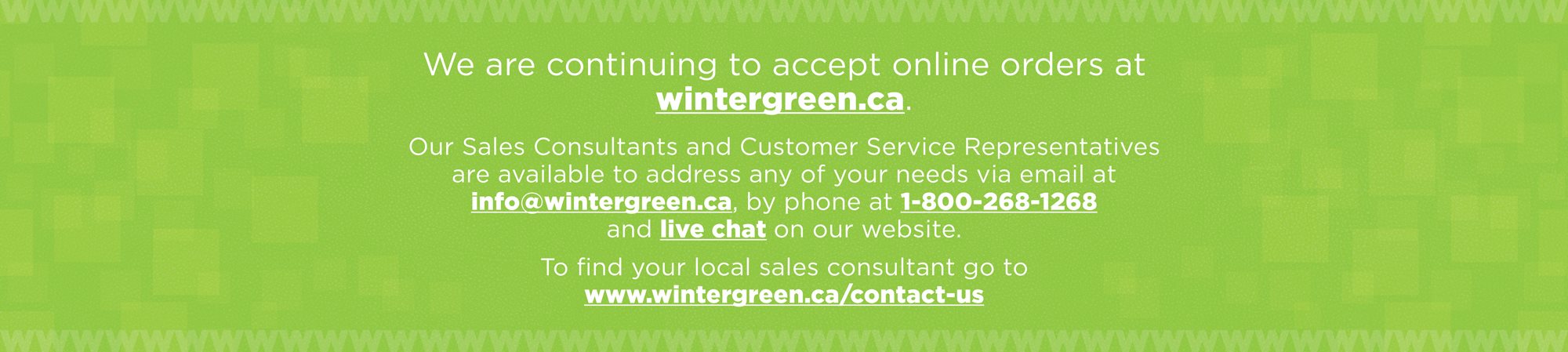 Homepage [www.wintergreen.ca]